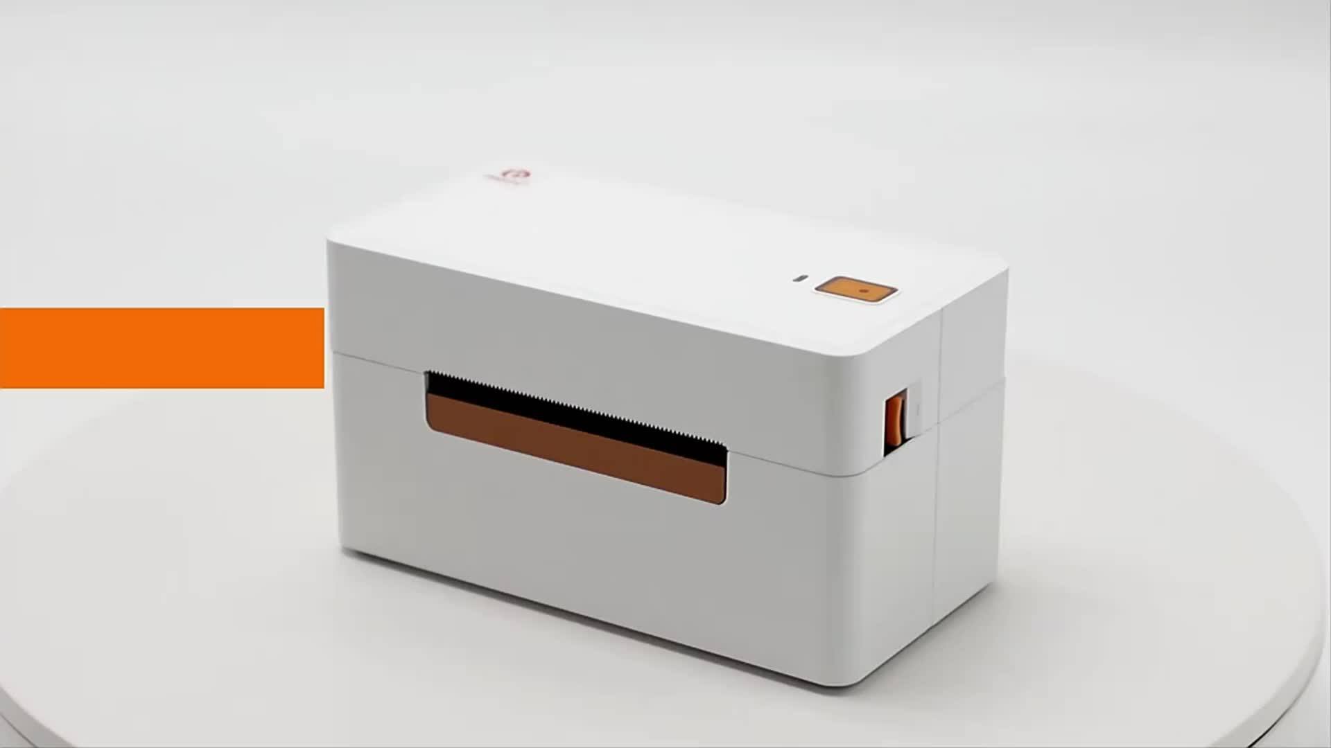 Qirui Iprt 80mm 3inch Sticker Barcode Waybill Printer Thermal Shipping ...