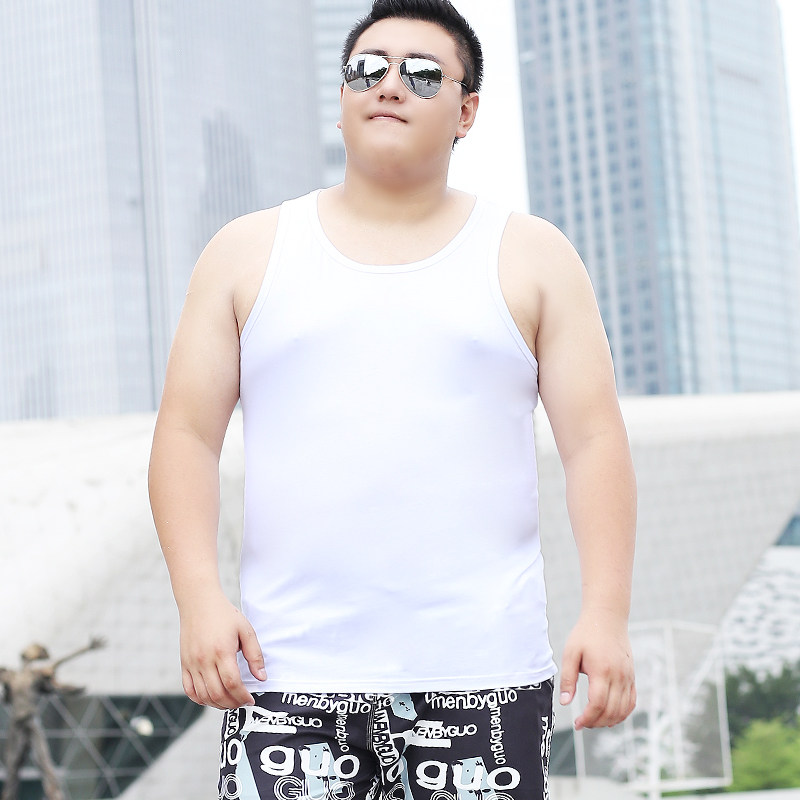 Fat guy Fat man fat plus size men's fashion Fat man loose king size ...