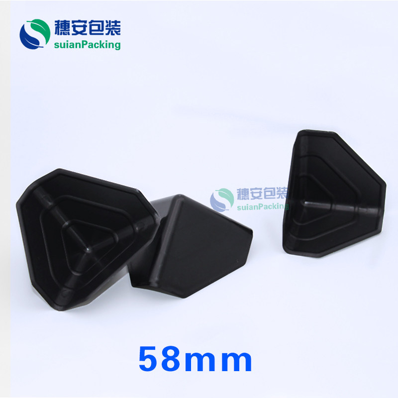 Three-sided plastic protective corner furniture delivery package cover ...