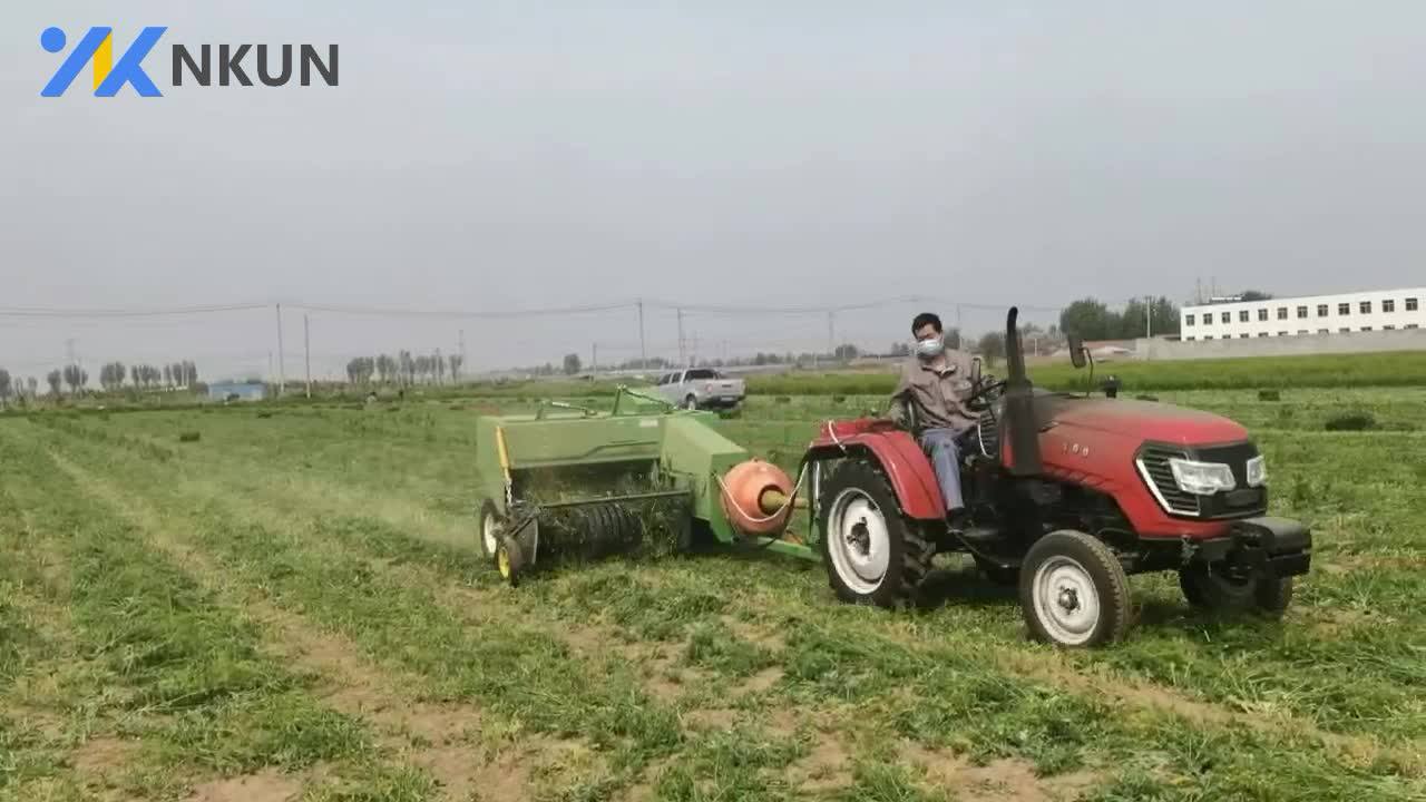 Agricultural Machinery Walk Behind Tractor Mini Hay Square Baler Grass ...