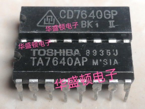質量保證TA7640AP CD7640GP 原裝進口二手拆機集成電路芯片 16腳