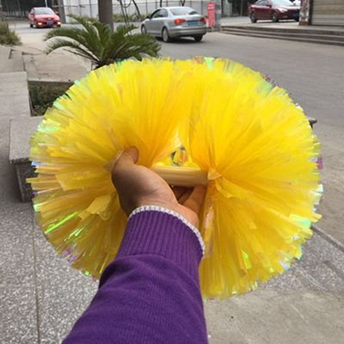 [USD 4.96] Matt Colorful Cheerleading Flower Balls Double Headed Middle ...