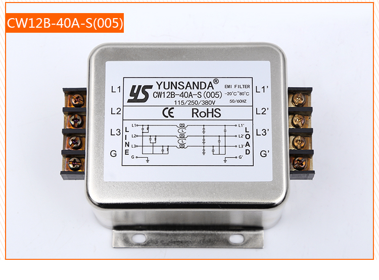 台湾YUNSANDA CW12B-40A/30A/20A/10A-S三相三线端子排安全-阿里巴巴
