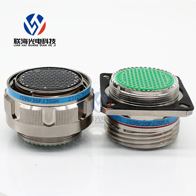 GJB599III系列128芯航空插头J599/26FJ35SN插座J599/20FJ35PLN圆-Taobao