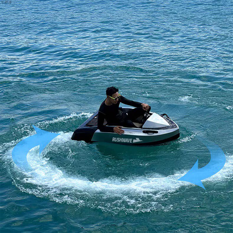 High-power aluminum alloy double water surfing and drifting amusement ...
