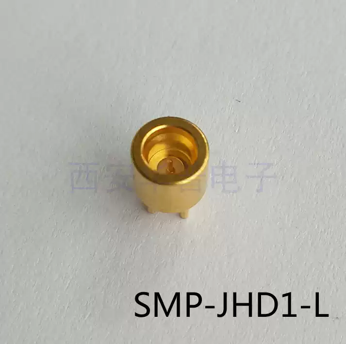 现货SMP-JHD1-L射频连接器2.5mm间距SMP高频公座PCB板SMP射频接头