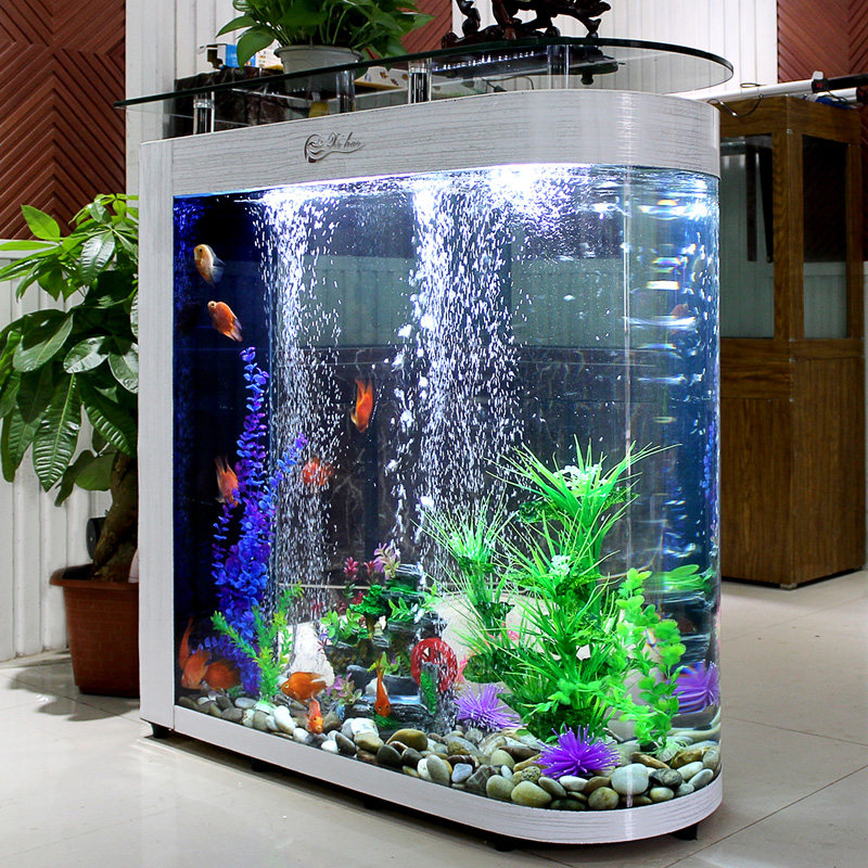 [USD 32.41] Magpie bullet eco-fish tank glass aquarium medium-sized ...