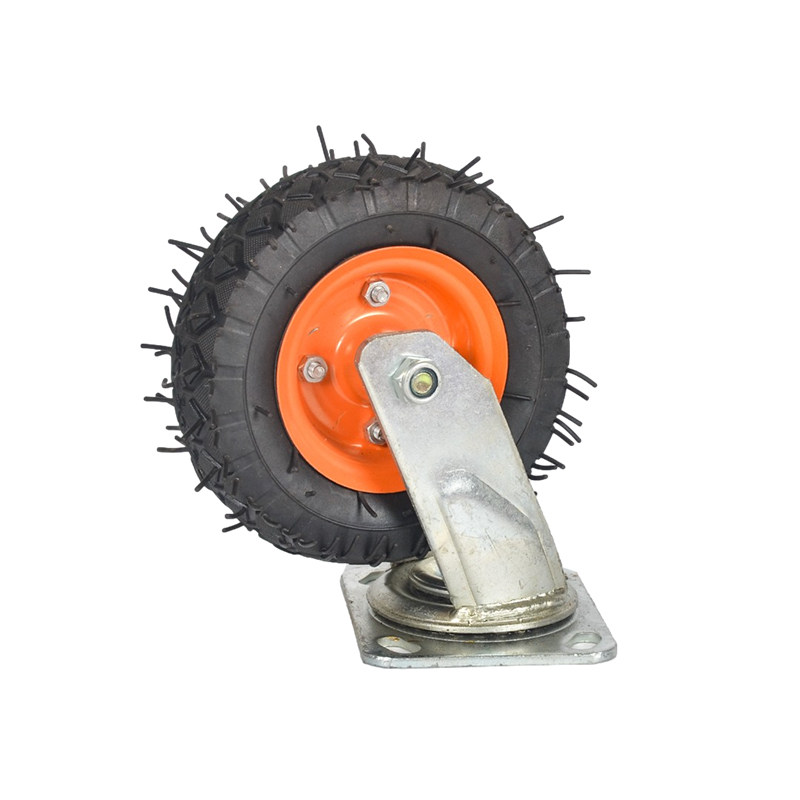 6-inch inflatable wheel single wheel 6 * 2 rubber inflatable tire ...