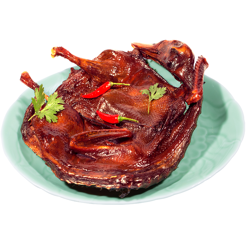 Sauce plate duck Hunan Changde specialty authentic perverted spicy ...