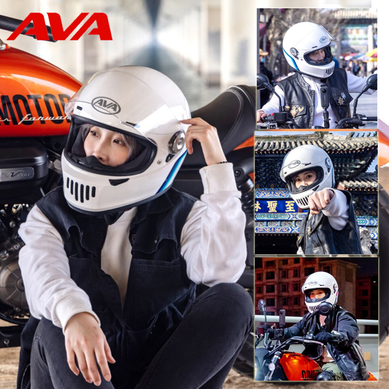 [USD 584.38] AVA Dynasty helmet carbon fiber motorcycle full helmet ...