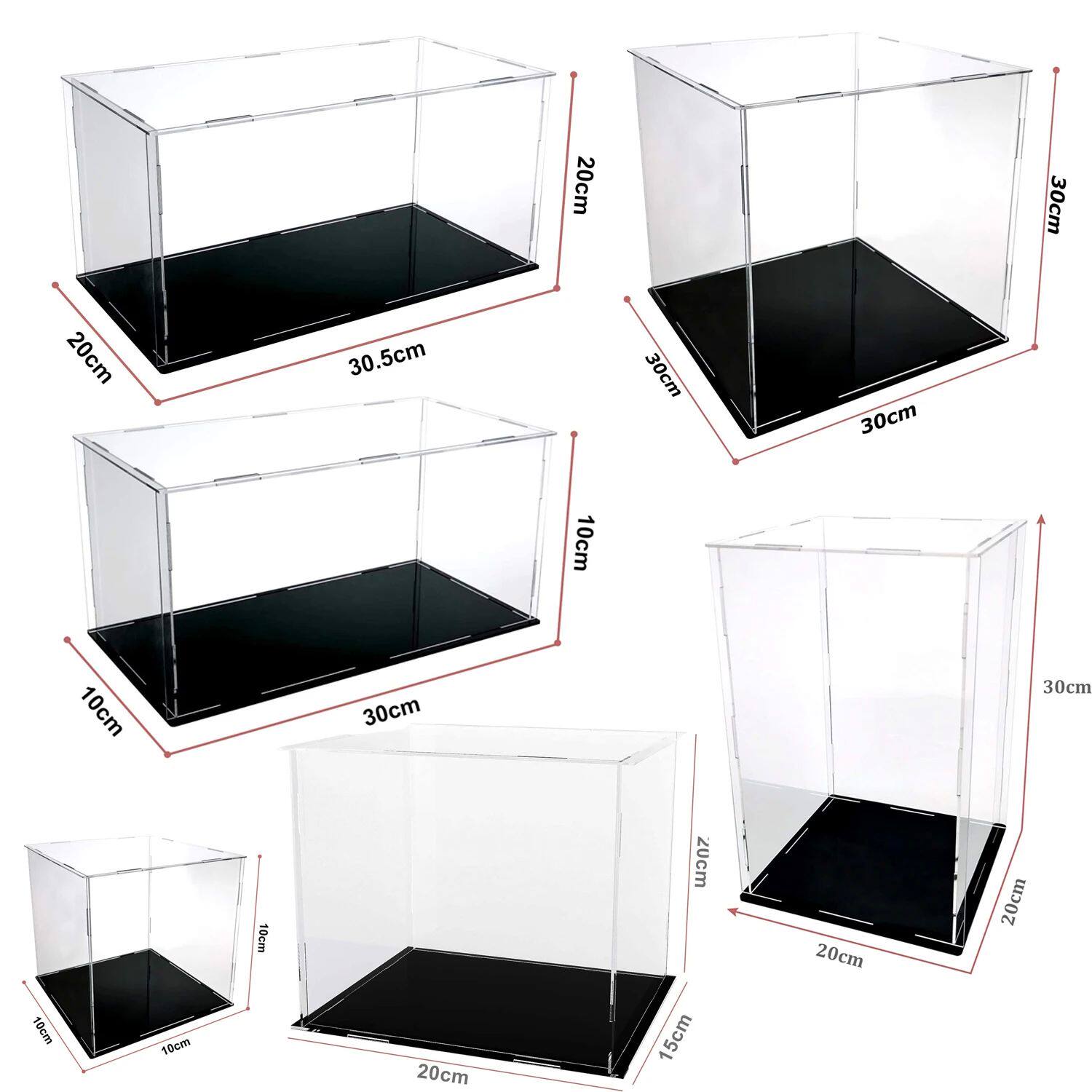 Crystal clear acrylic display case: showcase your treasures and make ...