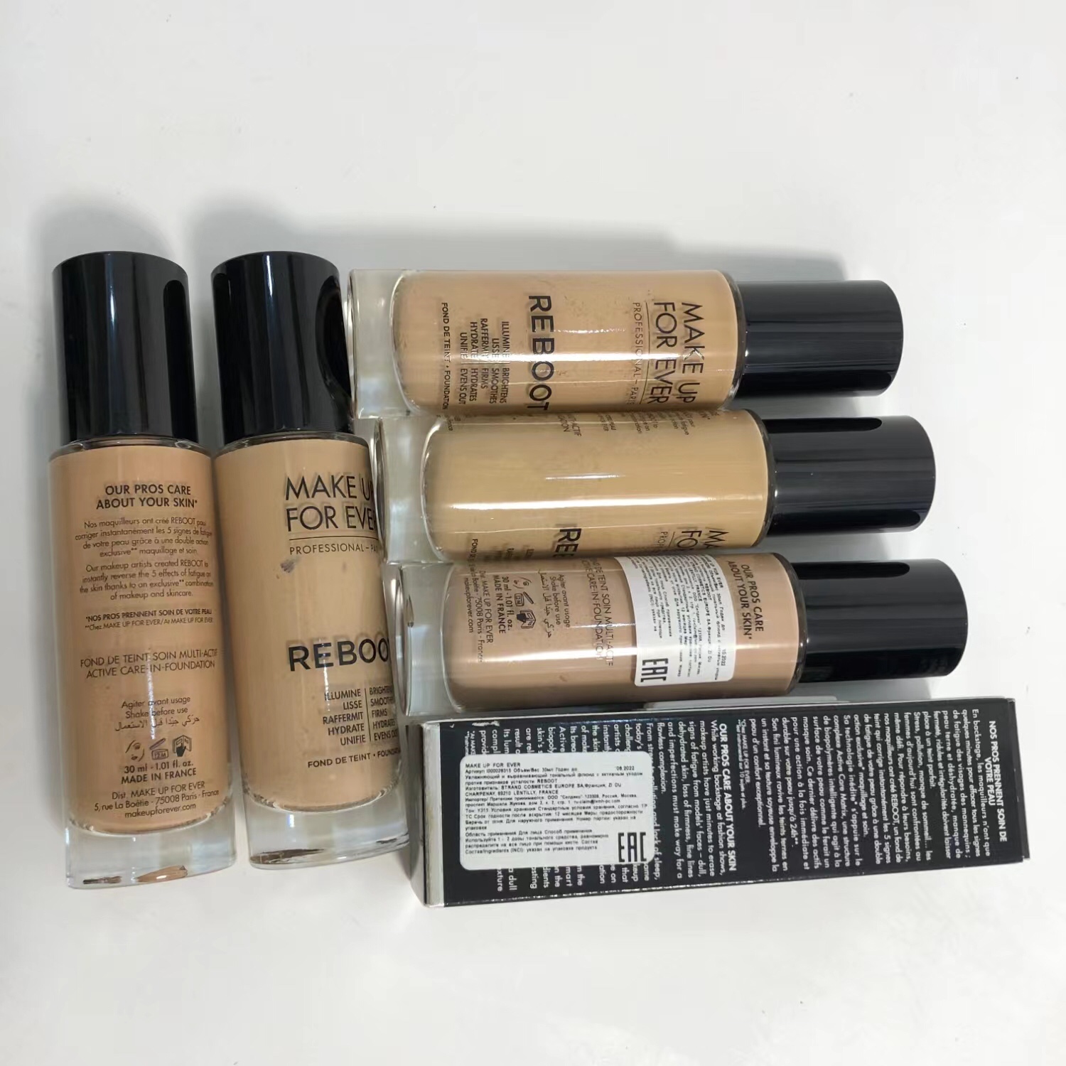 浮生若梦粉底韩国价格曝光！MAKE UP FOREVER MUF玫珂菲 REBOOT 熬夜粉底液值不值？_化妆品_淘宝美妆网