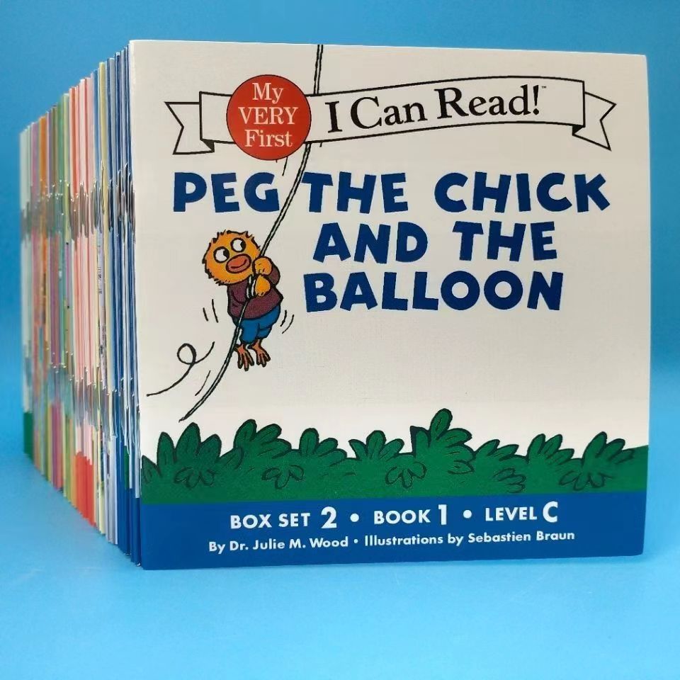 I Can Read英文原版绘本故事系列汪培珽推荐书单一二三四阶段-阿里巴巴