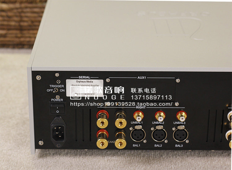 瑞士天琴 Orpheus Absolute 合并功放 全新行货保修_音源系列_诺歌音响_发烧音响_家庭影院_音响发烧站_新天音响 - 音响贵族网