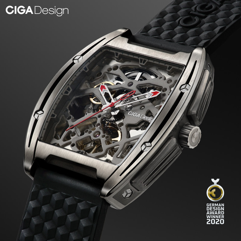 Ciga Design Xijia Mechanical Watch Z Series Sharp-Edged Titanium Alloy ...