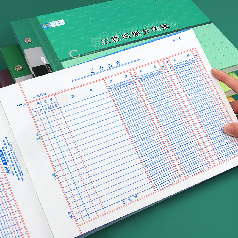 [USD 6.23] Wright Cash Journal Book Three Column Detail Three Column ...