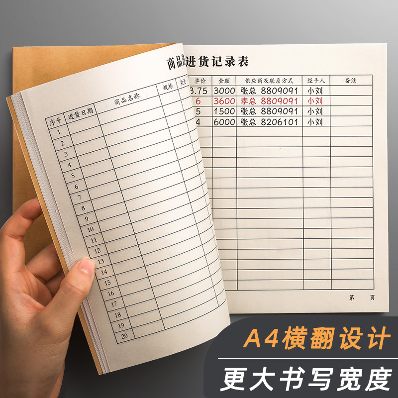 [USD 12.06] Commodity purchase record book store access warehouse ...