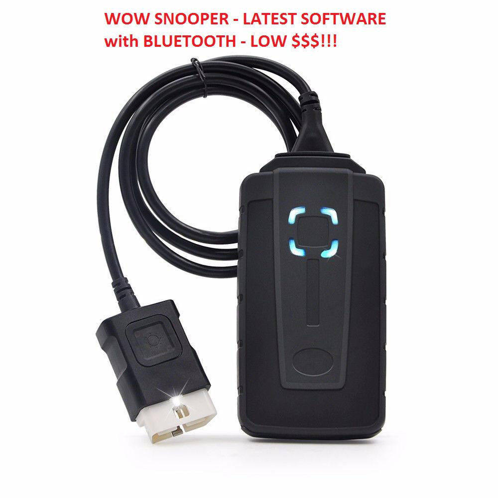 WOW Snooper OBD2 USB V5.008 R2 CD Software Diagnostic Tool for Cars Trucks