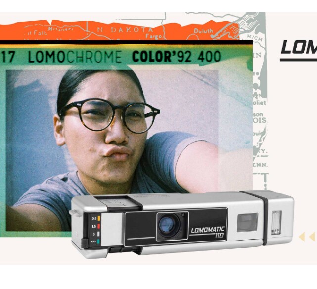 📸复古摄影新宠！Lomo Lomomatic 110相机，带你玩转胶片摄影的乐趣📸-特殊相机-淘宝好物网