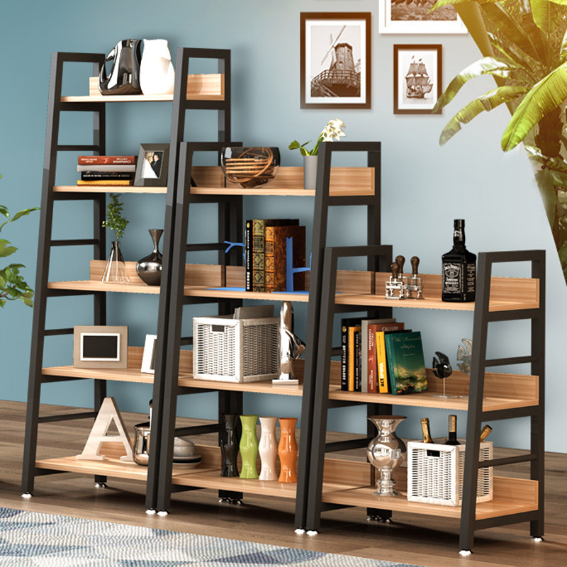 Buy Bedroom balcony Iron art rack landing multi-storey storage rack ...