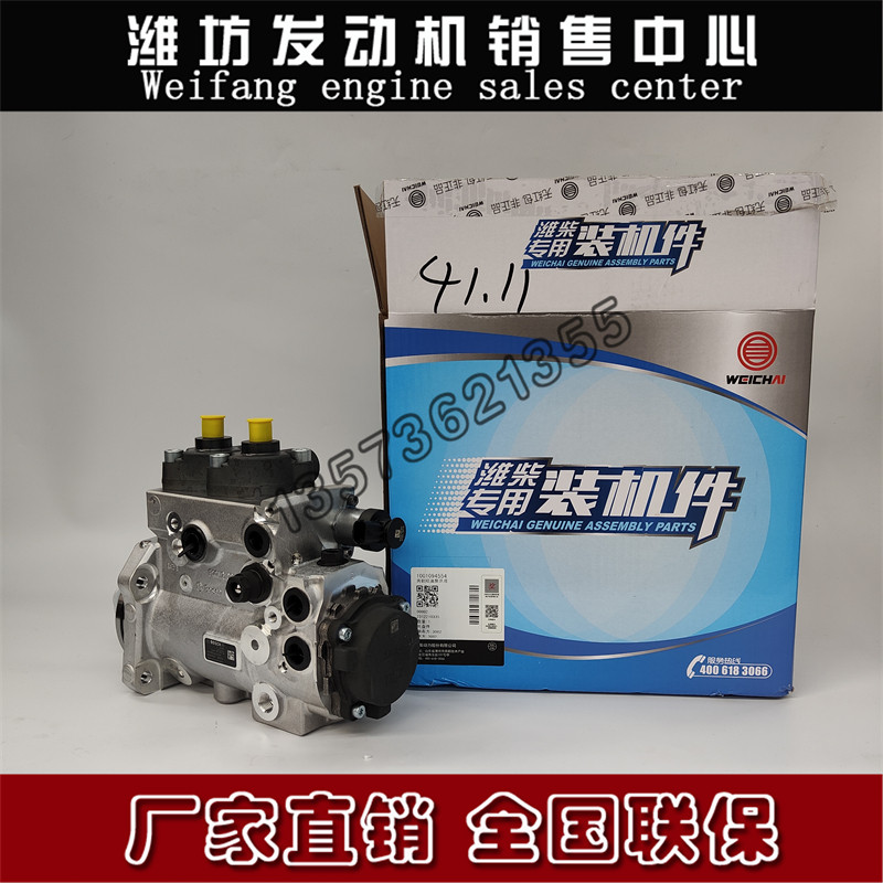 濰柴博杜安6M33柴油發動機1001094554電噴共軌噴油泵總成高壓油泵