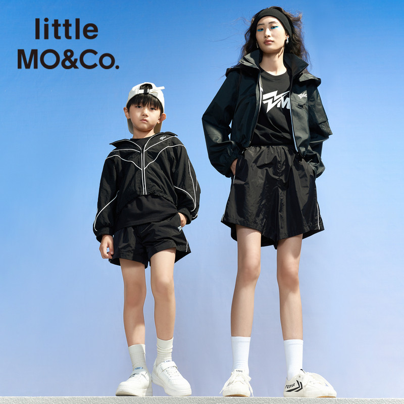 亲子装防风防晒衣little moco童装春装复古运动风夹克外套儿童如何挑选？-夹克皮衣-淘宝好物网