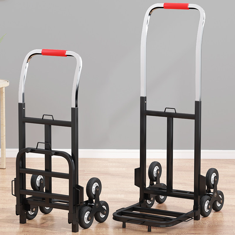 [USD 44.59] Staircase Hand Pull Trolley Foldable Portable Trolley ...