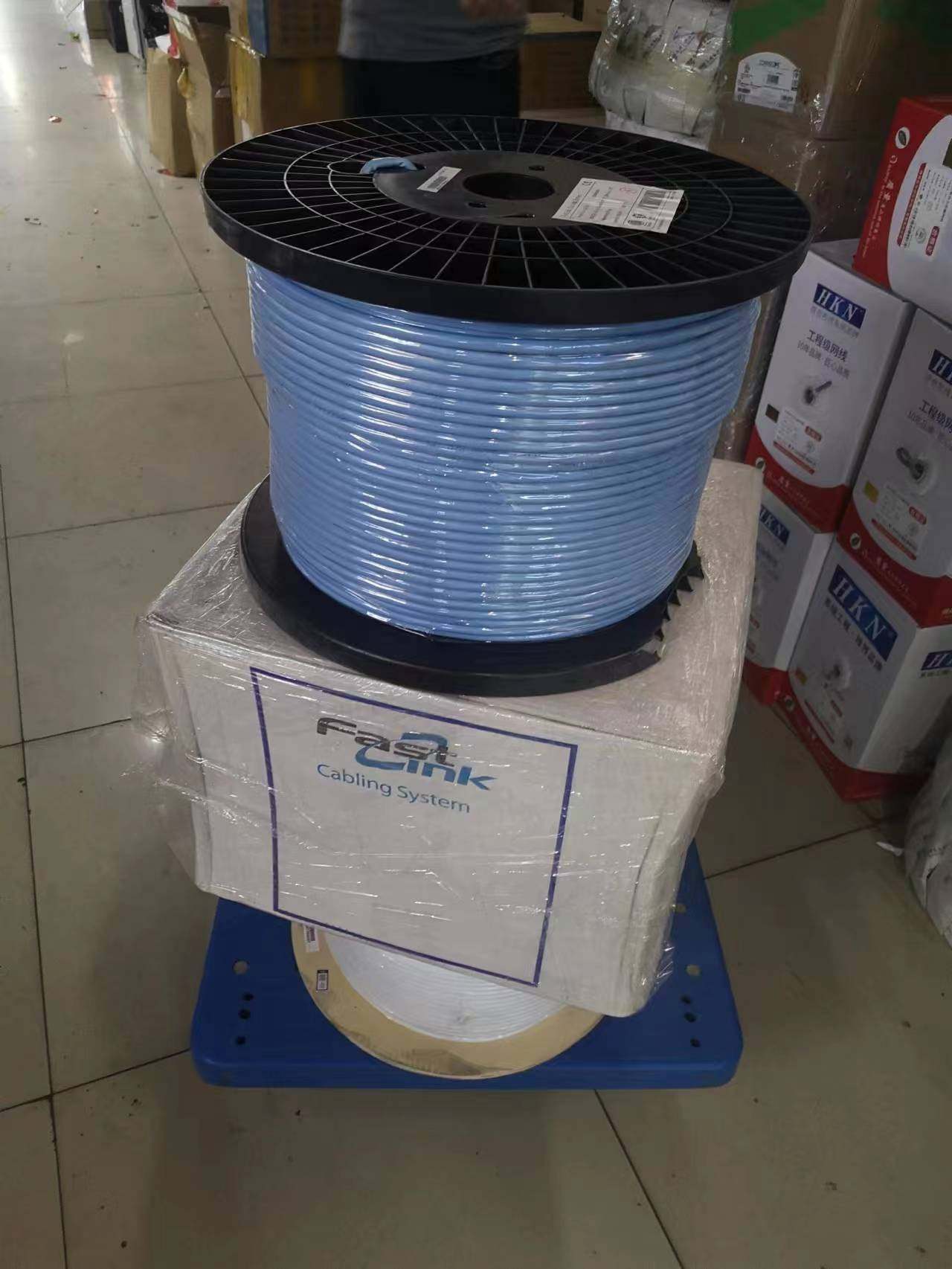 Fastlink六類屏蔽網線 F/UTP雙絞線 品牌網線電子元件