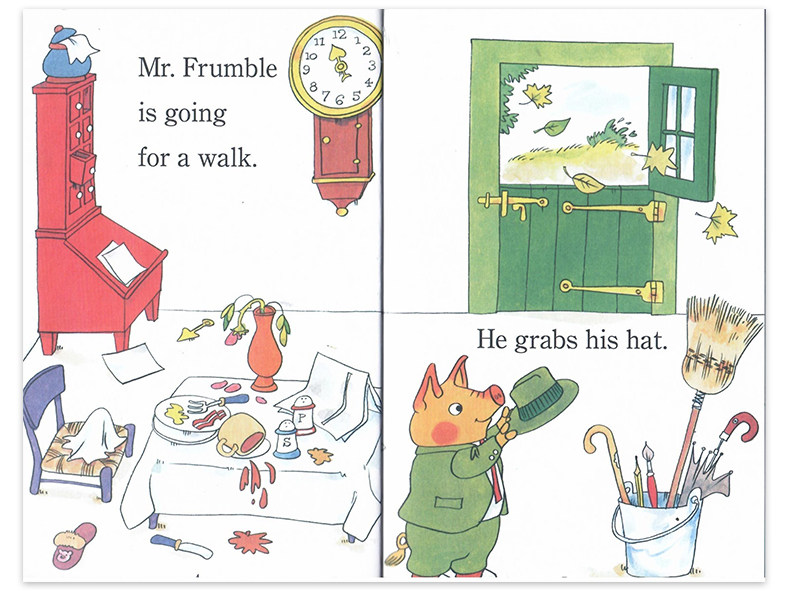 Step into Reading Richard Scarry英文原版绘本书斯凯瑞系列5册-阿里巴巴