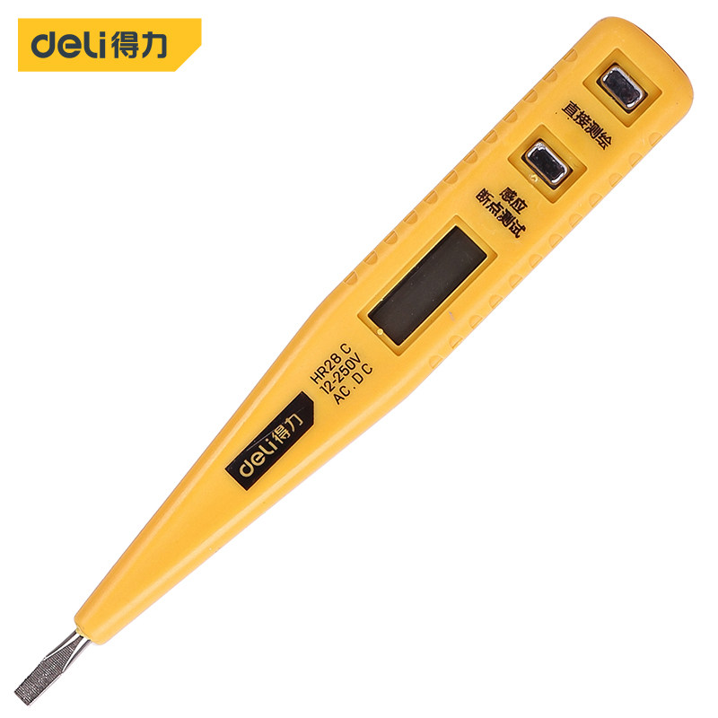 DL8003 12-240V AC.DC digital test pen - hot and cold wires