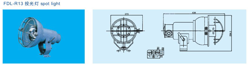 Marine Flood Light FDL-R12 R13 FDL-R14 300W 500W 1000W Stainless Steel ...