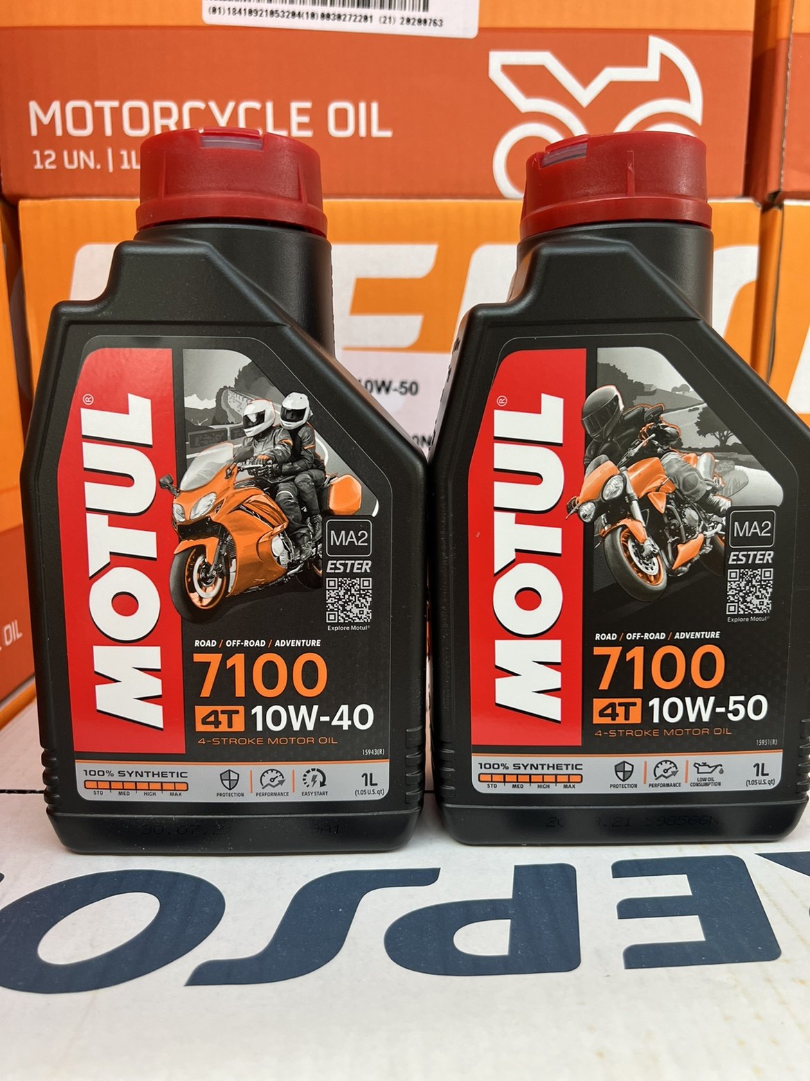 💥 French motul 7100 10w-40 10w50 esters motorcycle oil, a must-have ...