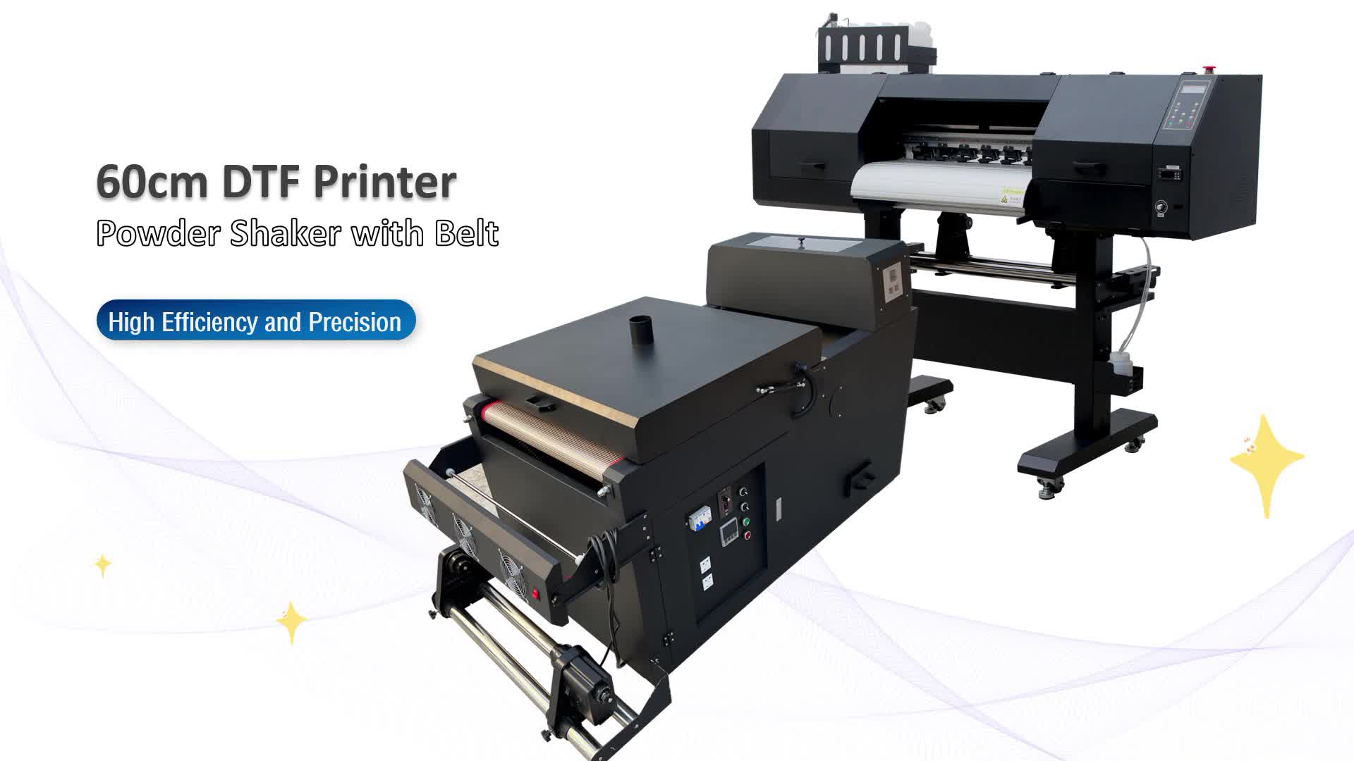 Fine Imprimante À Capuche,Double Tête I3200,60cm,Dtf,Facile À Utiliser,Avec Circulation D'encre ...