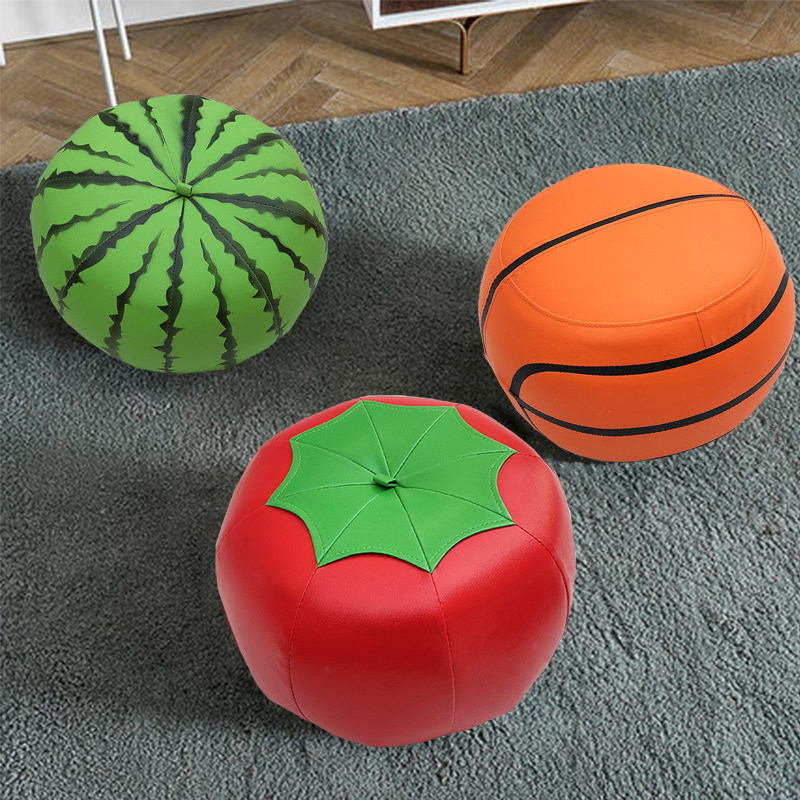 [USD 15.68] Big watermelon stool Change shoe stool Sofa stool Short ...