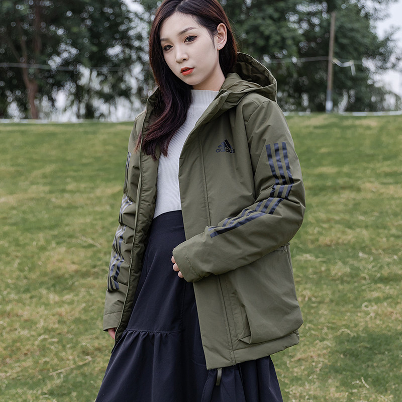 爆哭！阿迪达斯新款棉衣居然能穿出韩剧男主感？🔥情侣穿搭天花板来了！-运动棉衣-淘宝好物网