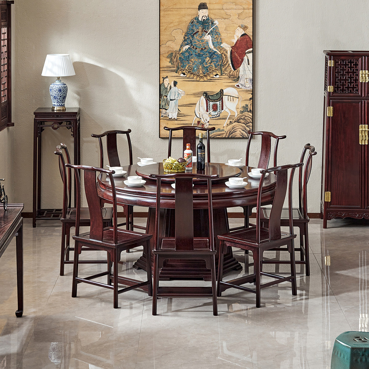 Shocking the entire internet! is zambian blood sandalwood dining table ...