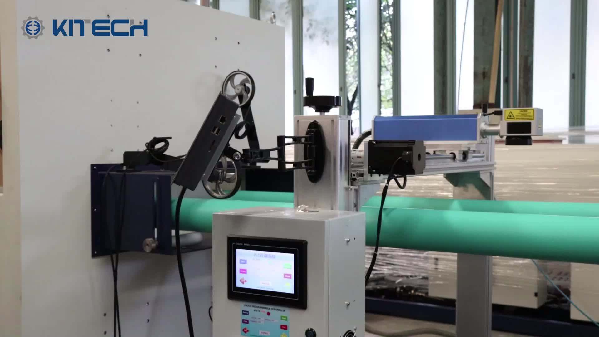 High Speed Laser Marking Printing Printer Machine For Pvc Pipes - Buy ...