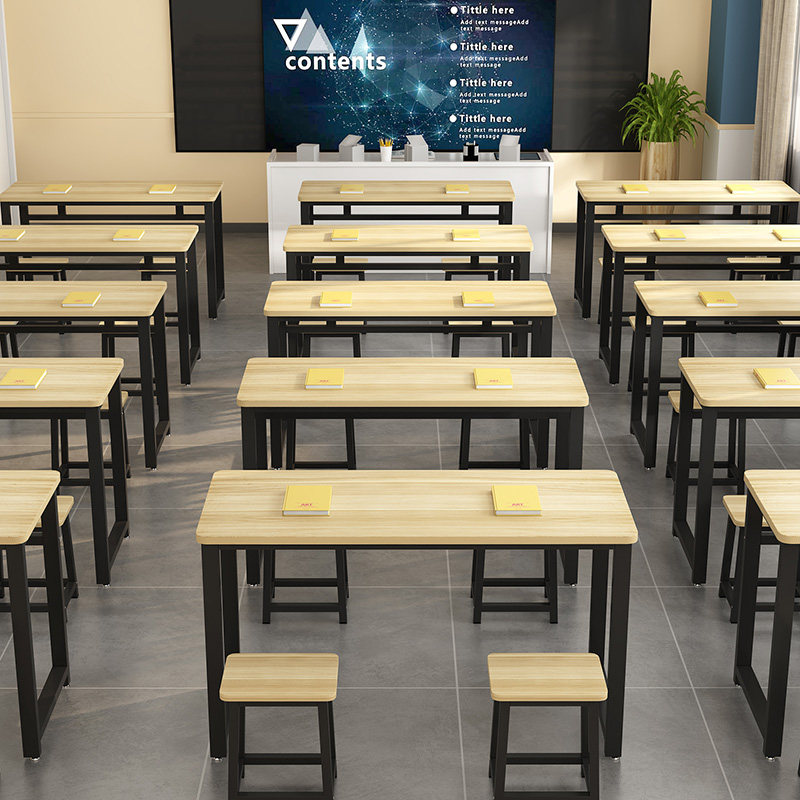 [USD 6.88] Tutoring class students art training desks and chairs adult ...