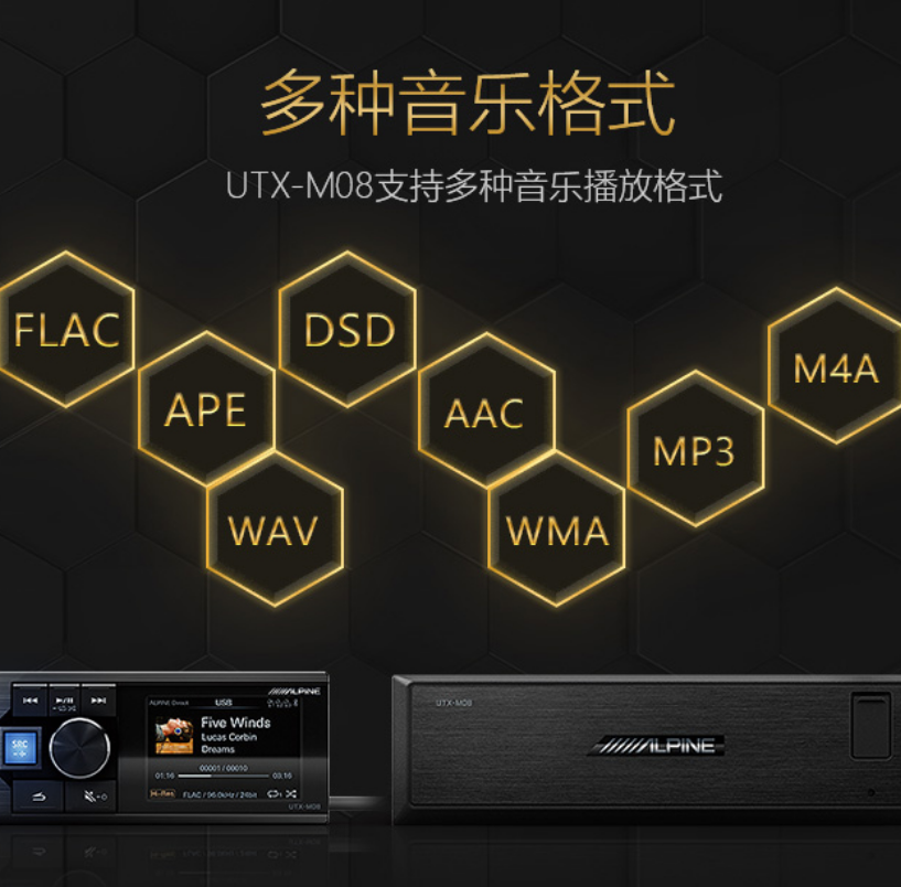 阿尔派UTX-M08：车载音乐盛宴，无损音质带你飞！-数字音频处理器-淘宝好物网