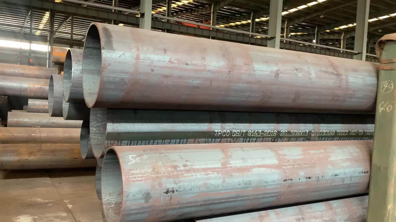 Astm A106 Grade B Black Mild Steel Pipe Sae 1020 Seamless Steel Tube ...