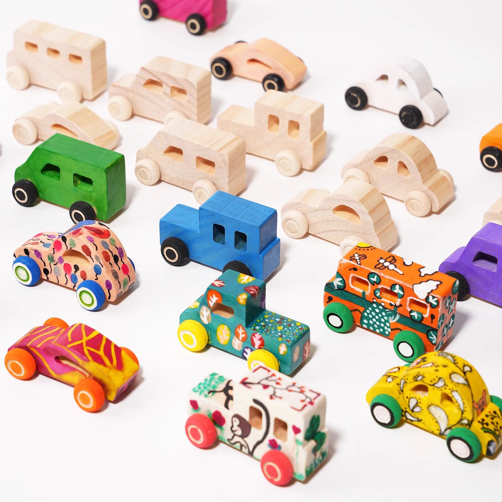 What age is appropriate for children to play with this natural wood diy ...
