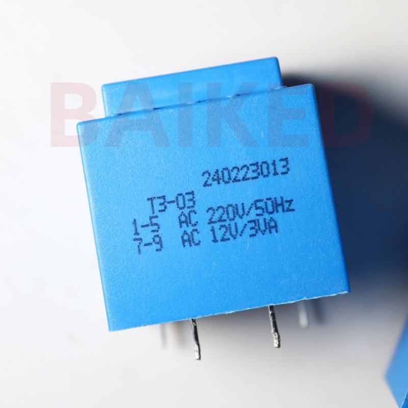BingZi T40/E T3-03 功率 3VA 输入电压 AC220V 50HZ 输出 AC12V