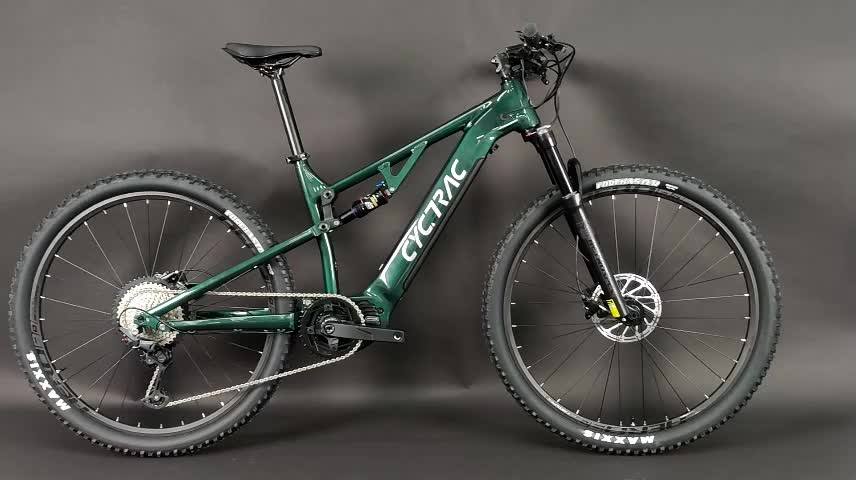 Twitter Em6 Ebike 48v 500w Bafang Mid Drive Full Suspension Mountain ...