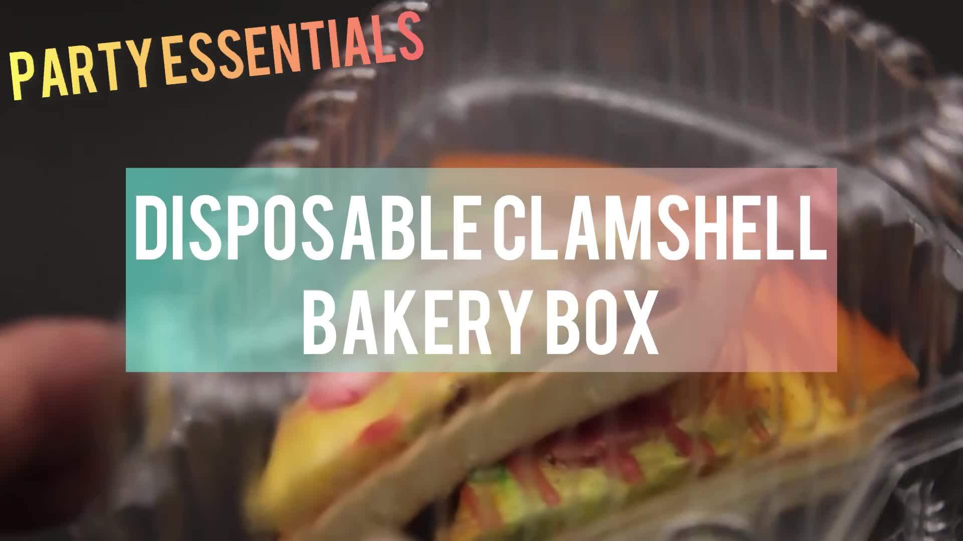 Triangle Sandwich Clamshell Box Disposable Plastic Food Packaging - Buy ...