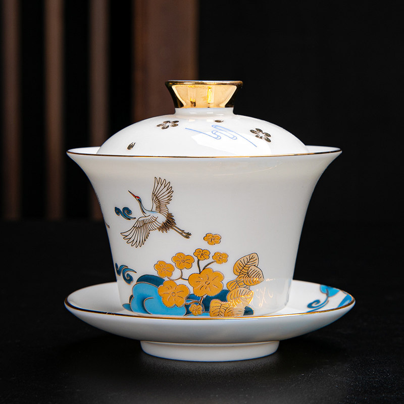 Hua jian yun he gaiwan fair cup, what is the charm of chinoiserie dehua ...