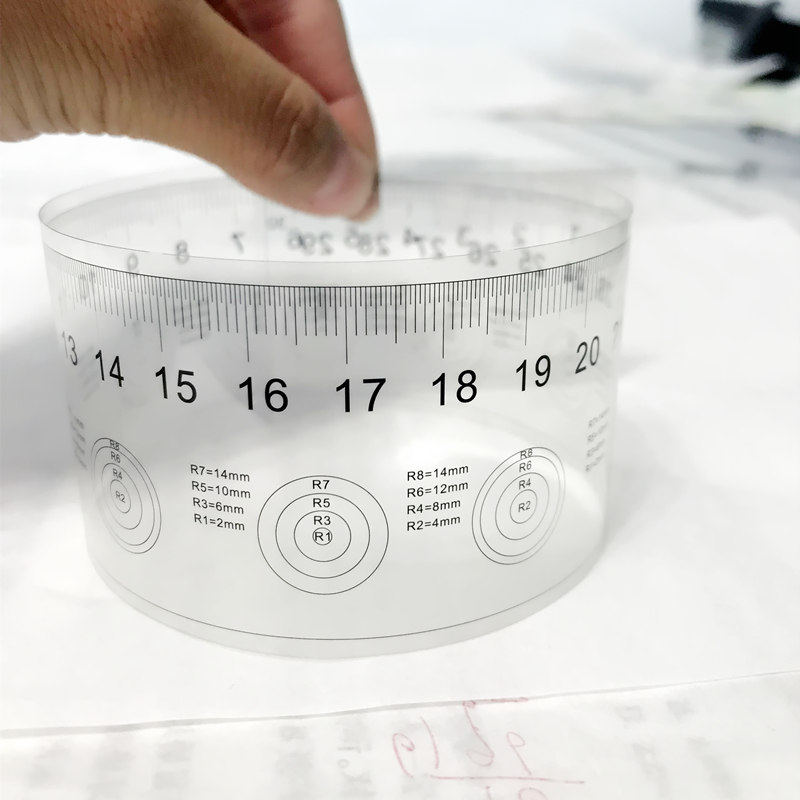 [USD 4.52] Special Price 30cm Transparent Flynn Soft Ruler Straight ...