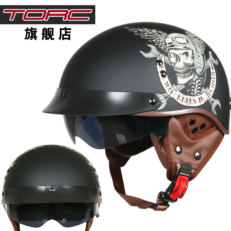Купить TORC Мотоцикл, ретро шлем, полушлем, электромобиль, модель ...
