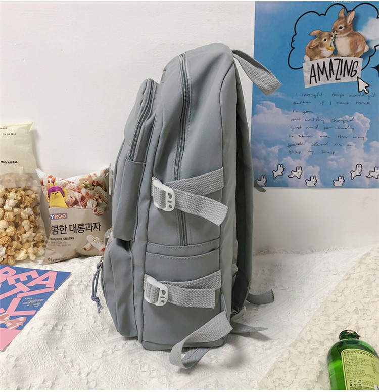 Schoolbag Female College Students Simple Ins Japanese Harajuku Style ...