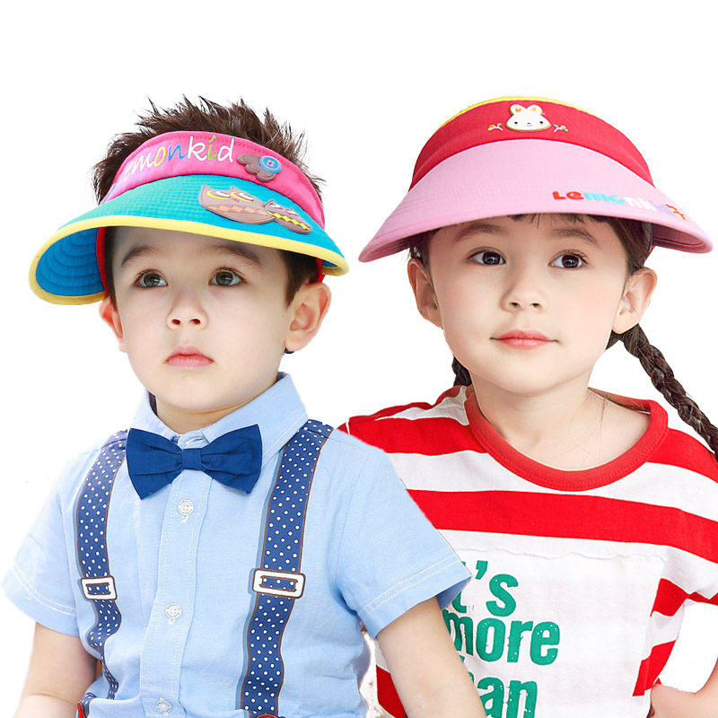 Spring and summer children's sun visor girls big brim children ...