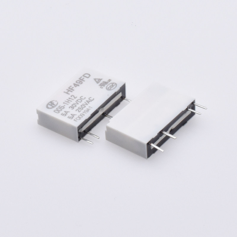 宏发HF49FD-012-1H11/1H1T 5V 12V 24V 5A 250VAC一组常开继电器-阿里巴巴